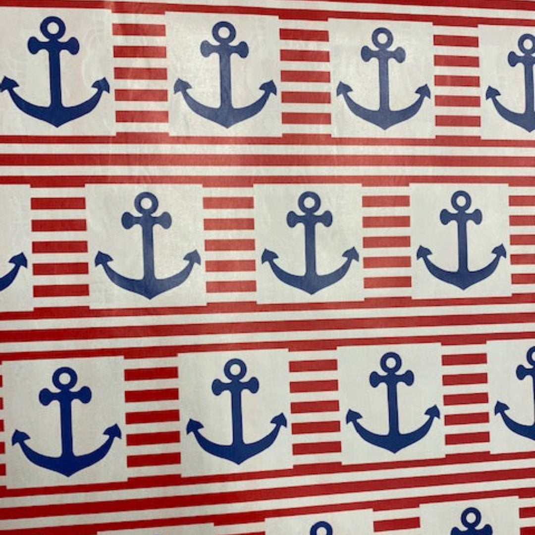 Anchor Wrapping Paper – Tuck's Candy Factory