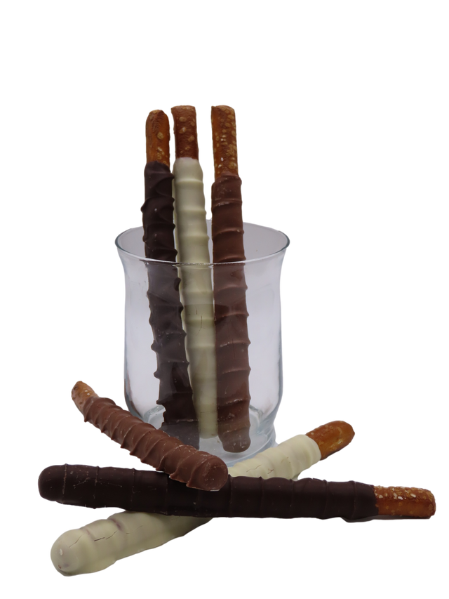 Chocolate Dipped Pretzels – Tuck's Candy Factory