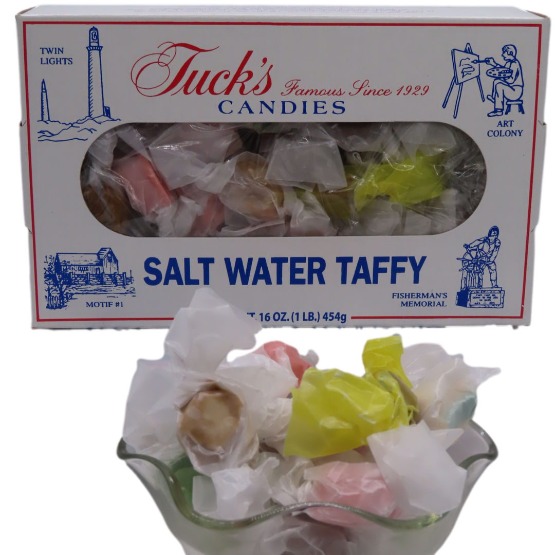 Salt Water Taffy 16 oz. Souvenir Box – Tuck's Candy Factory