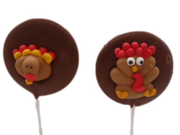 Chocolate Turkey Lollipops – Tuck's Candy Factory